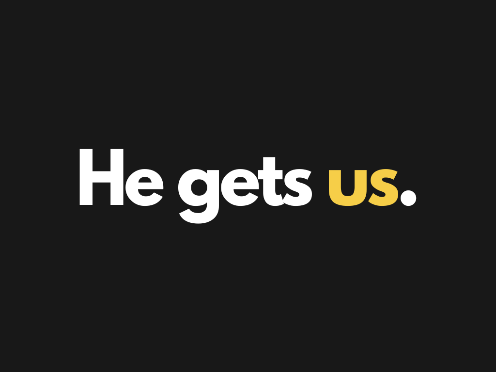 Article | “He Gets Us” and the Question “Who is Jesus?” – Thinking ...